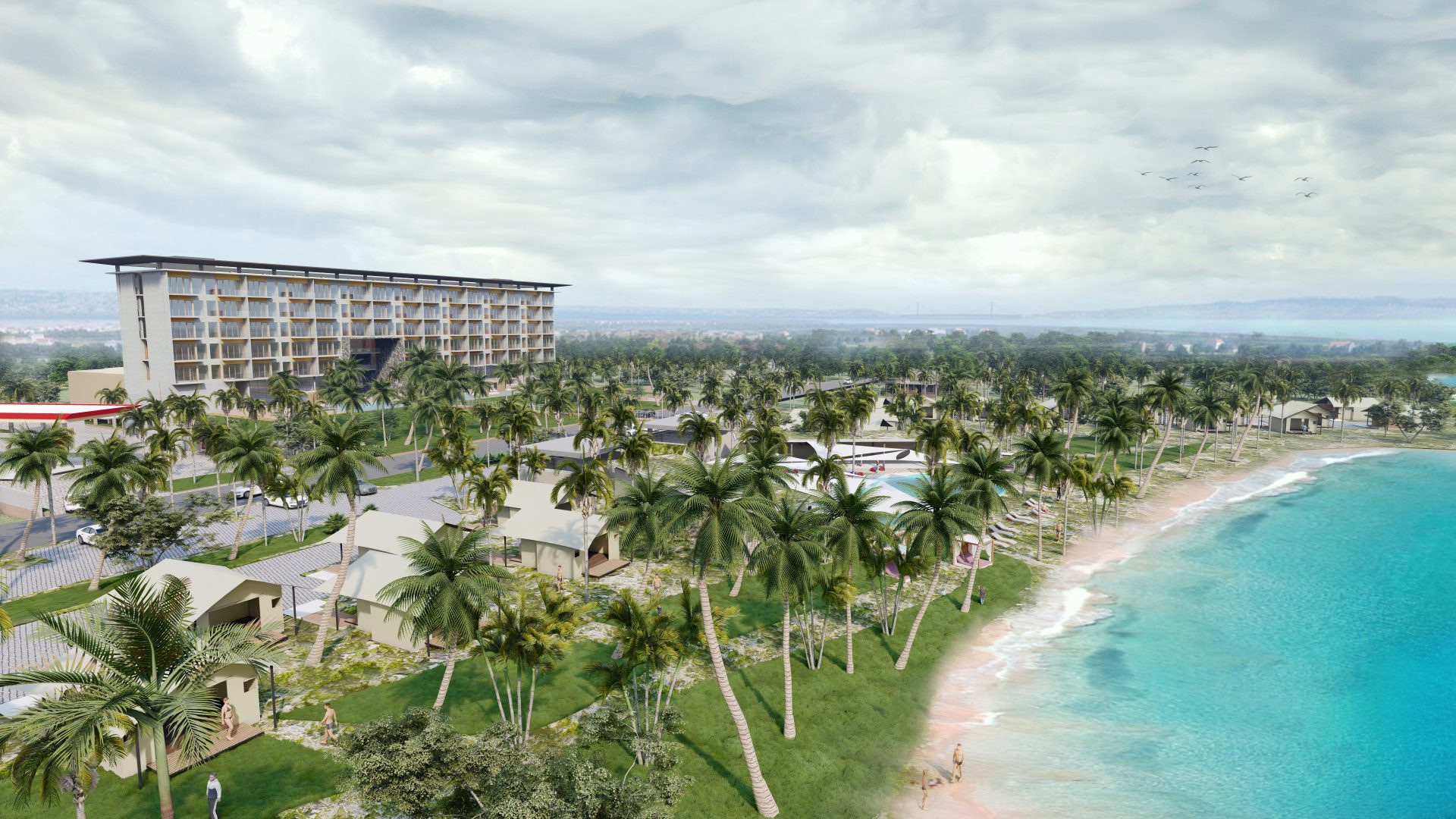 Radisson flies flag at Anyer beach - TTR Weekly