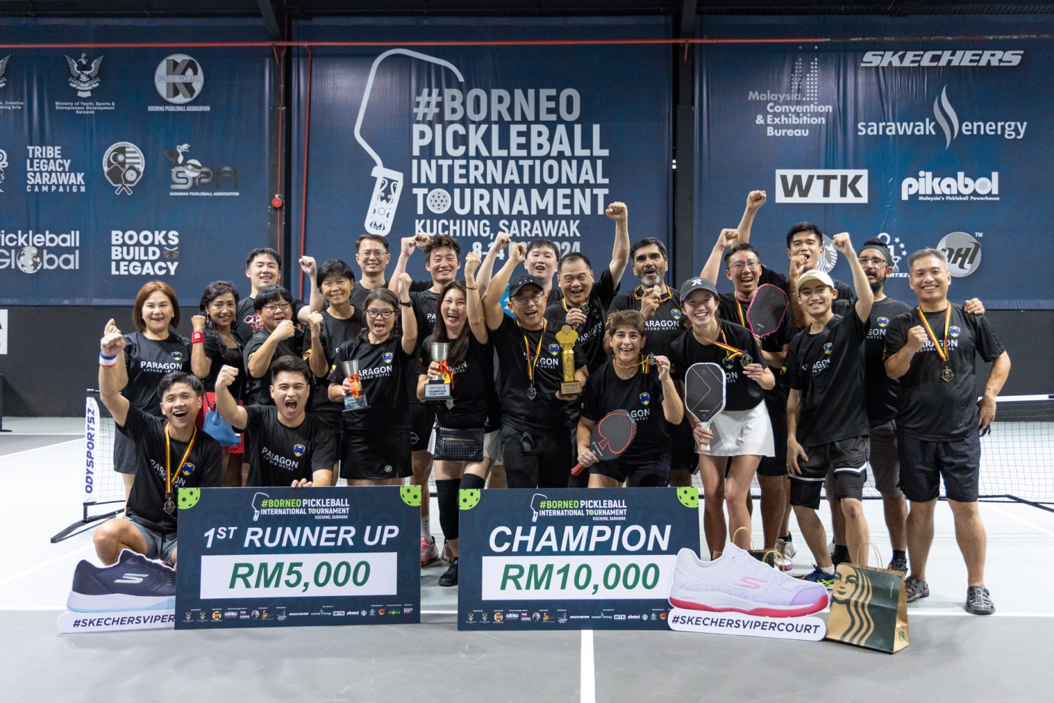 Borneo Pickleball 2024 a volleying success - TTR Weekly