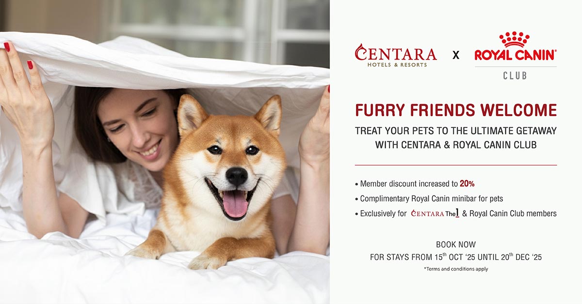Centara: ‘Furry Friends Welcome’ Campaign - TTR Weekly
