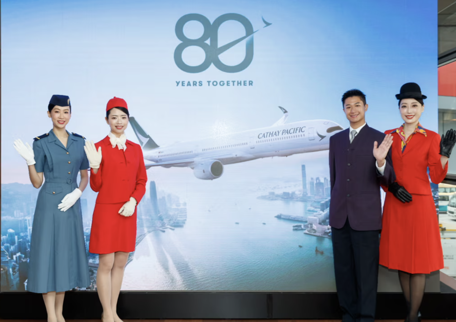 Cathay kicks off its 80 Years Together campaign - TTR Weekly
