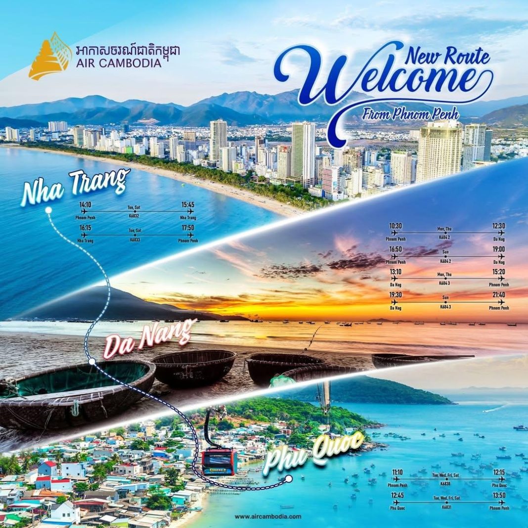 Air Cambodia boosts Vietnam flights - TTR Weekly