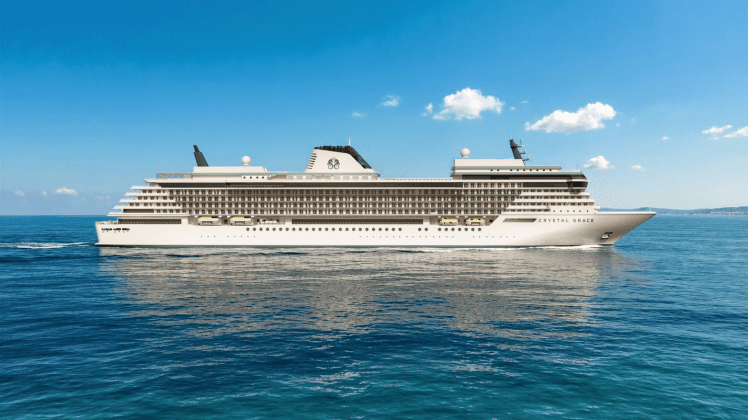 Crystal’s newest ocean ship takes shape - TTR Weekly